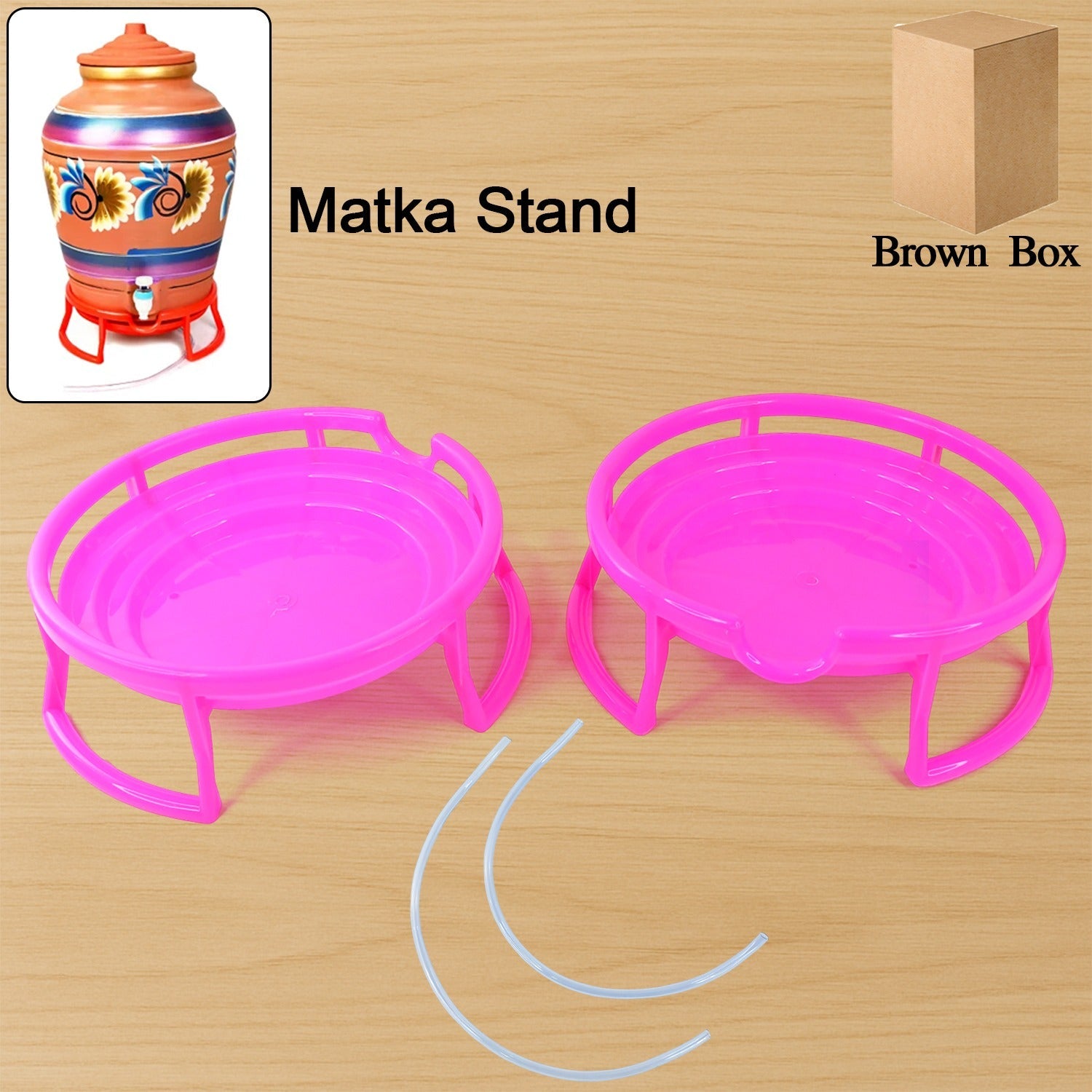 Plastic Water Pot Stand Set (2 Pc) – WebBuy
